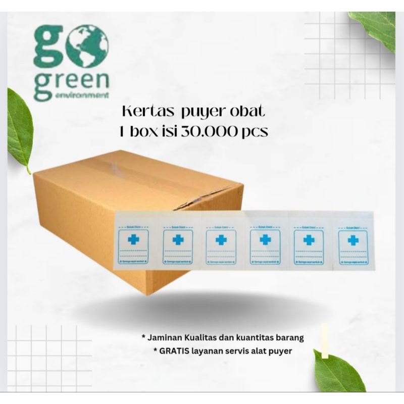 Jual Kertas Puyer Biru umum 1 box isi 30.000pcs | Shopee Indonesia