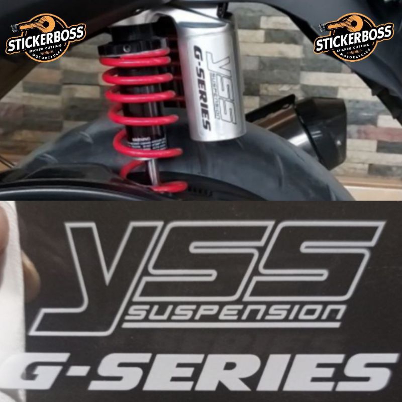 Jual Sticker Shock YSS G SERIES Suspension Transfaran Shockbreaker ...