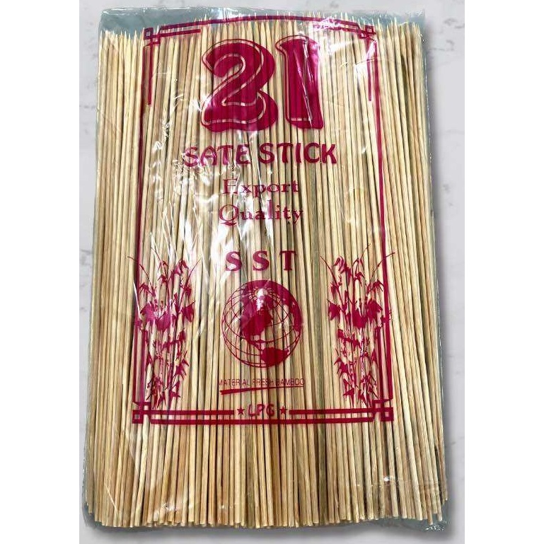 Jual Tusuk Sate Lidi Panjang 1 pack 500gr | Shopee Indonesia