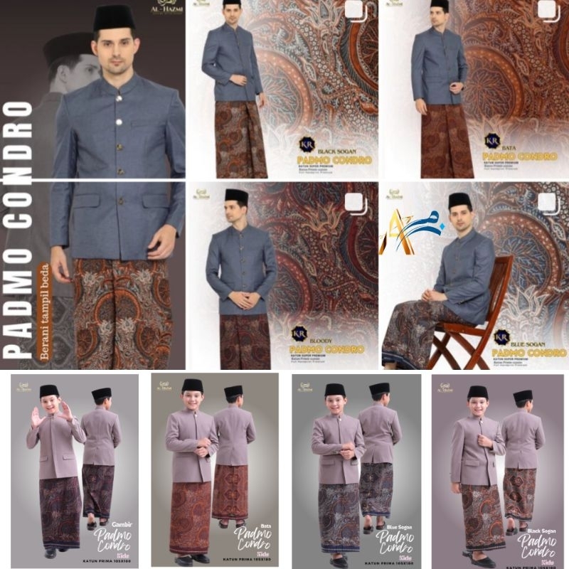 Jual Sarung Couple Alhazmi Sarung Batik / Motif Padmo Condro/ Sarung ...