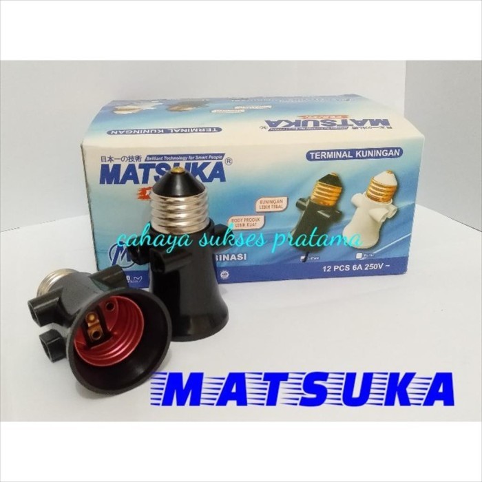 Jual Fitting Kombinasi MATSUKA TA-8857 6A 250V/Fitting gantung ...