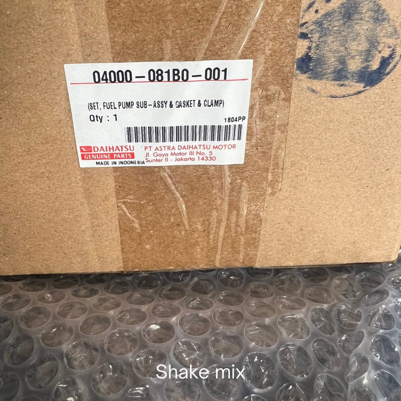 Jual FUEL PUMP ROTAK POMPA BENSIN AVANZA GRANDNEW/CALYA/AGYA/SIENTA ...