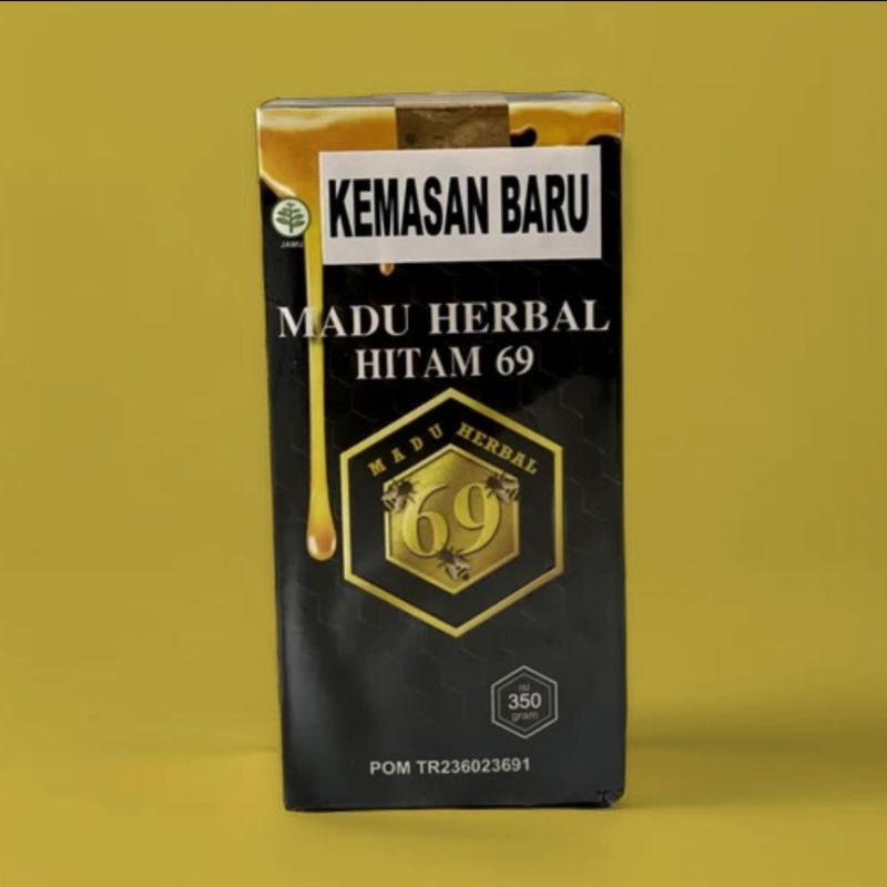 Jual Madu herbal hitam 69 pahit 350gram - Membantu memelihara daya tahan tubuh | Shopee Indonesia