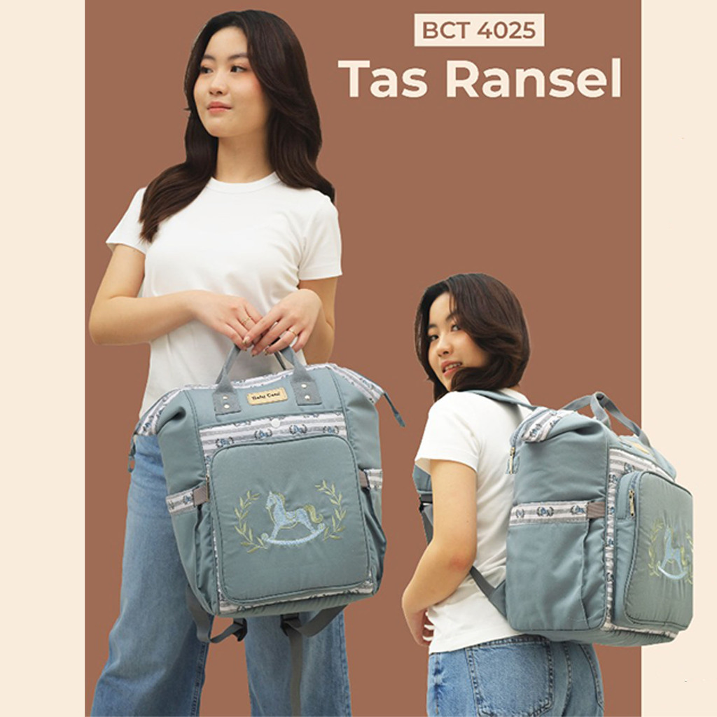 Jual Baby Care Tas Ransel Sekolah Horsey Kuda Series Diaper Bag Kado ...