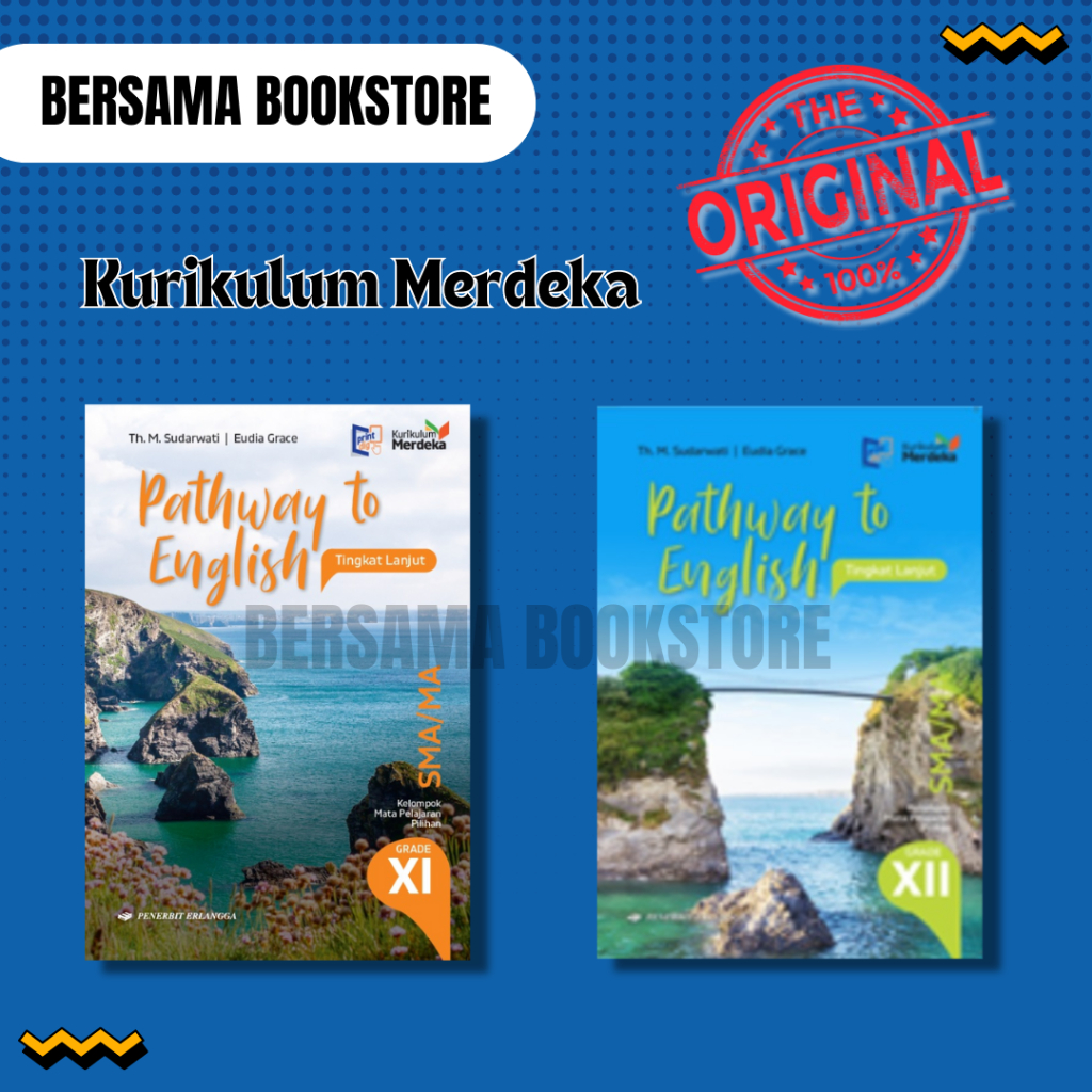 Jual BUKU ERLANGGA SMA PATHWAY TO ENGLISH TINGKAT LANJUT (BAHASA INGGRIS) KELAS 11,12 KURIKULUM ...