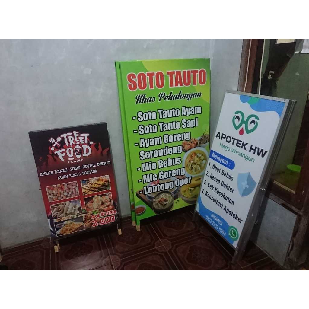Jual Cetak MMT + Desain Untuk Stand Banner | Shopee Indonesia