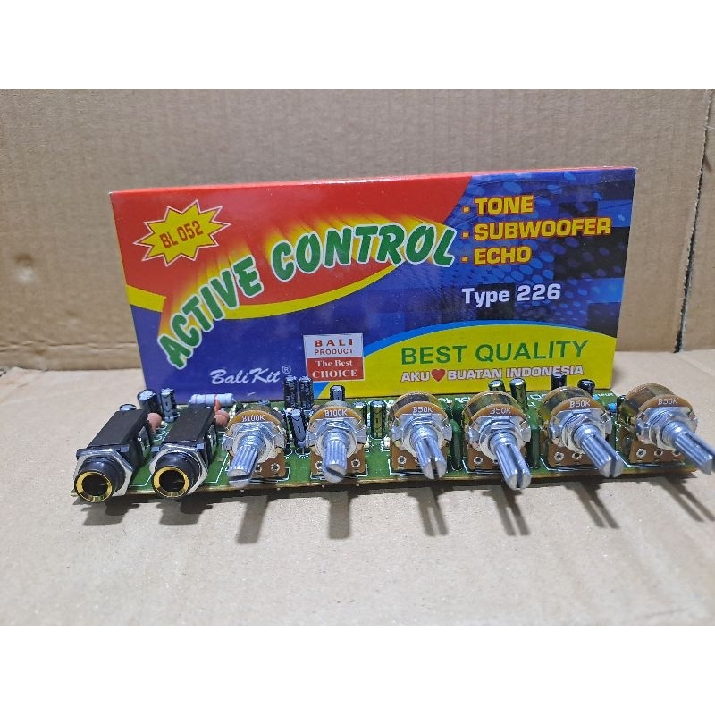 Jual Kit Active Tone Control Stereo with Mic echo plus Subwoofer ...