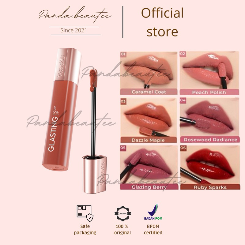 Jual PANDABEAUTEE - WARDAH Glasting Liquid Lip Plump - Hi-Pigmented ...