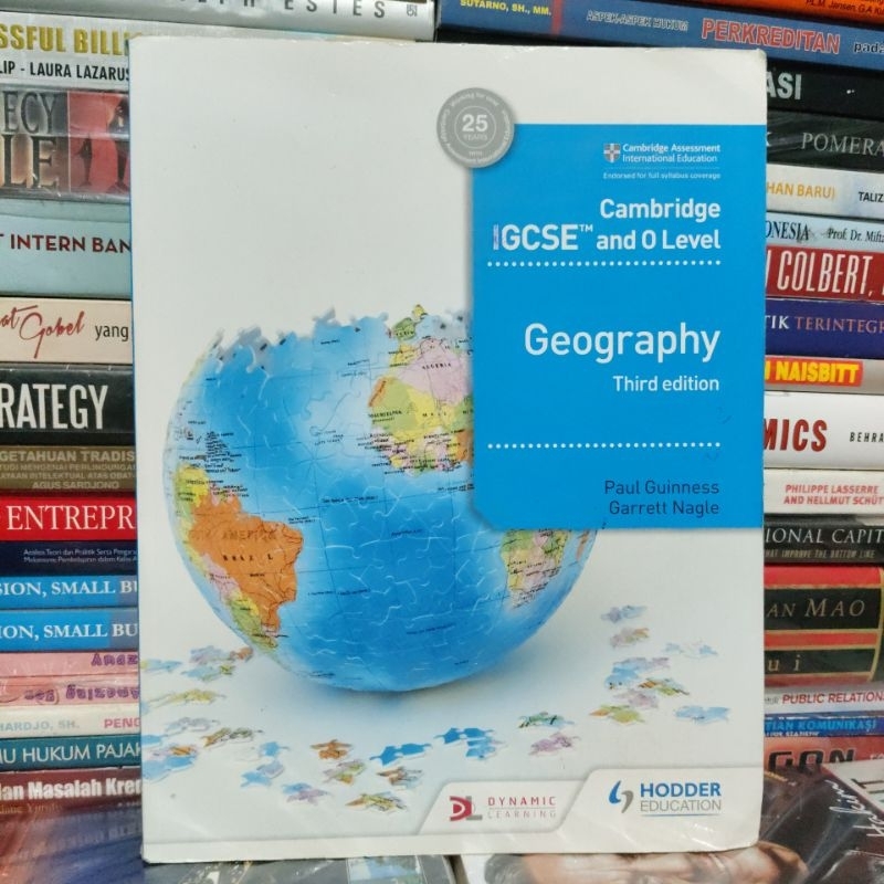 Jual Cambridge IGCSE and O Level Geography Third edition by Paul Guinness & Garrett Nagle ...