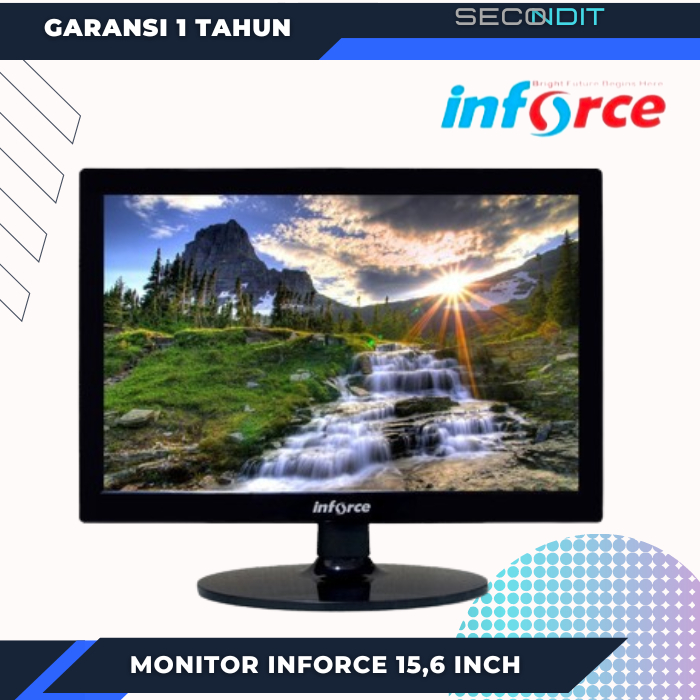 Jual monitor led inforce 15,6 1560MW HDMI VGA monitor cctv pc monitor ...