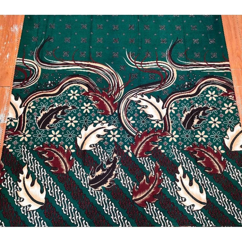 Jual Kain Batik Solo Katun daun parangg | Shopee Indonesia