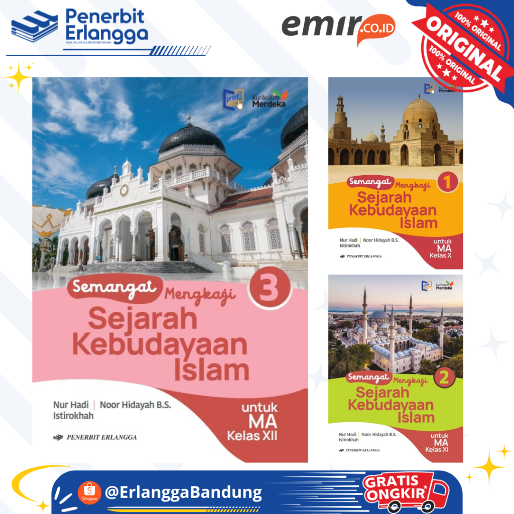 Jual SEMANGAT MENGKAJI SEJARAH DAN KEBUDAYAAN ISLAM SMA/MA -ERLANGGA | Shopee Indonesia