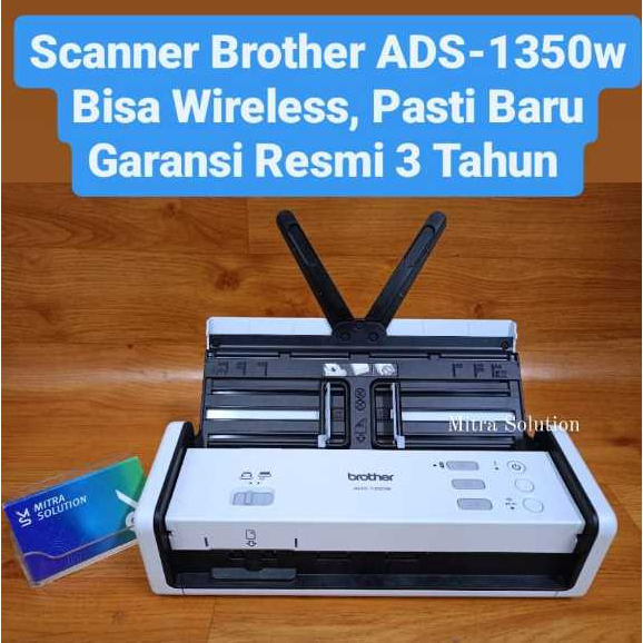 Jual Scanner Brother ADS-1350W Wifi ADF Type-C Duplex Color ADS1350W ...
