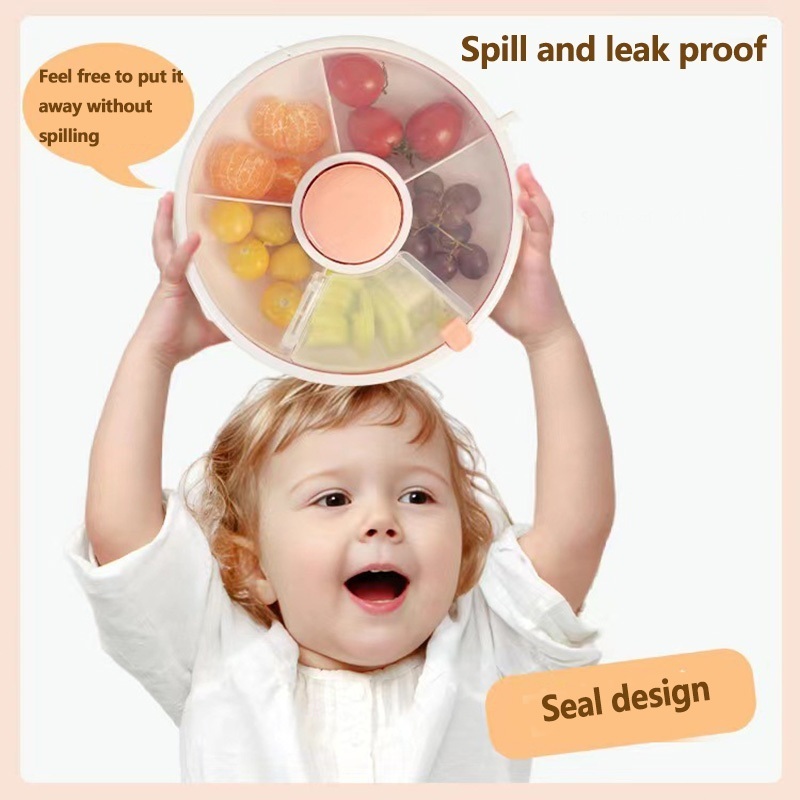 Jual 【COD】Snack Spinner Snack Tray for Kids Tempat Makan Anak Tempat ...