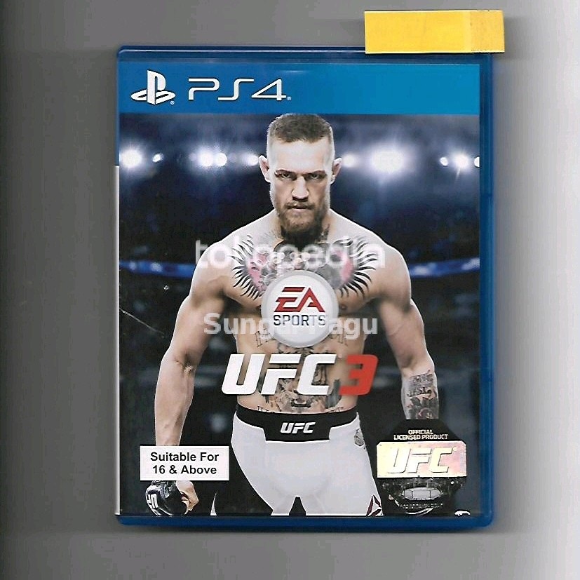 Jual UFC 3 PS4, UFC PS4- Game Ultimate Championship- Kaset PS 4 BD ...