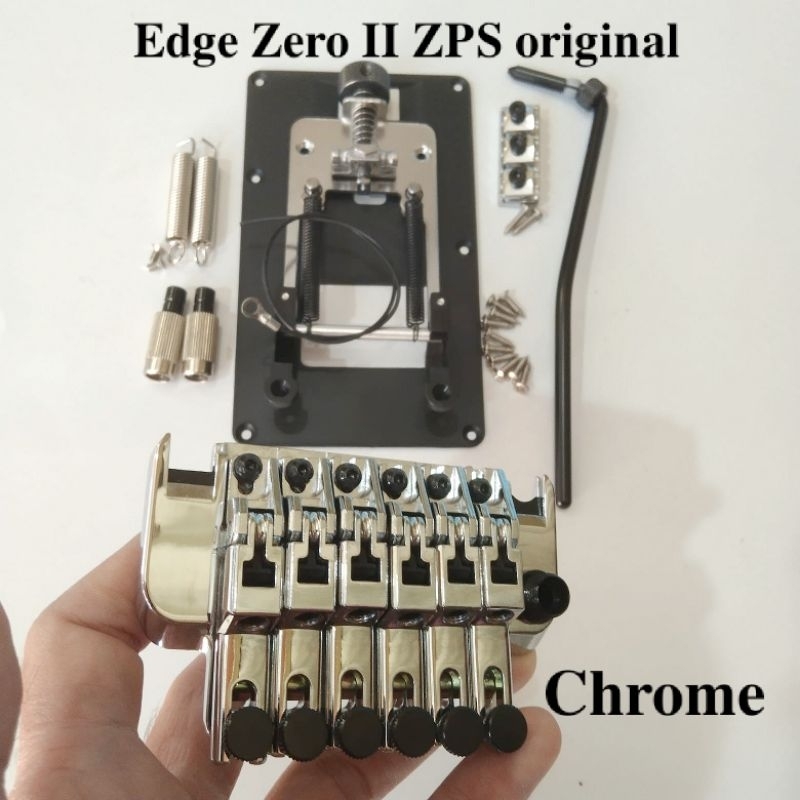 Jual Tremolo edge zero II zps CHROME original Tremolo gitar edge zero ...