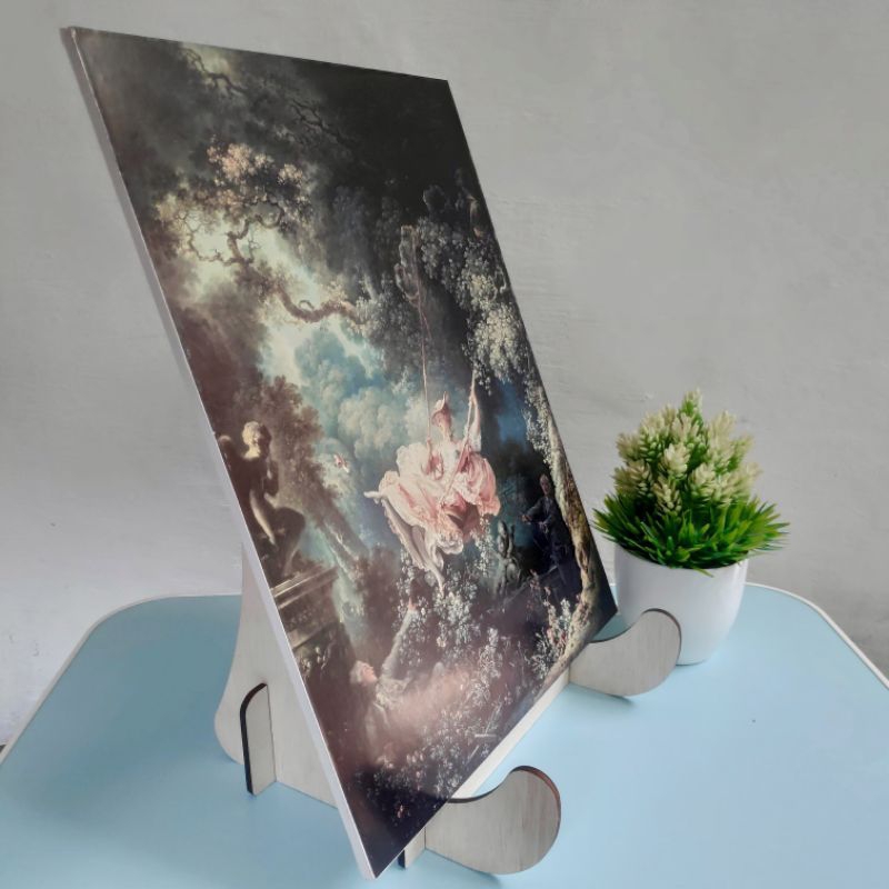 Jual Stand Foto Kayu Besar Holder Foto Dudukan Pigura 8R 9R 10R 11R 12R ...