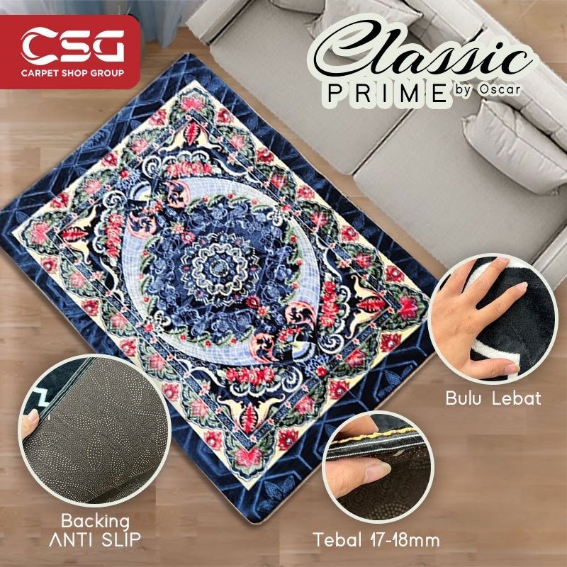 Jual [CSGL] Karpet Classic Prime - Empuk, Tebal, Mewah dan Anti Slip ...
