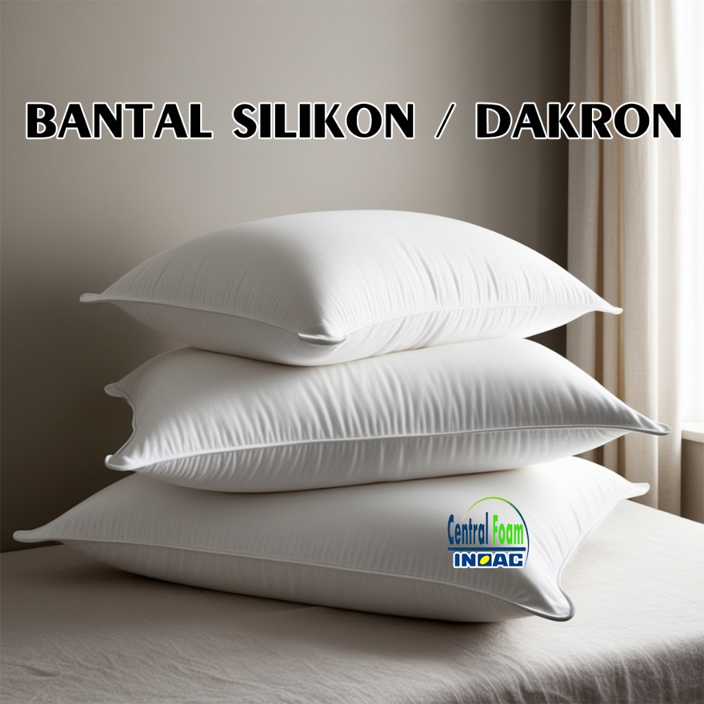 Jual Bantal Tidur 42x60 isi 750gr Silicon Premium Grade A | Shopee ...