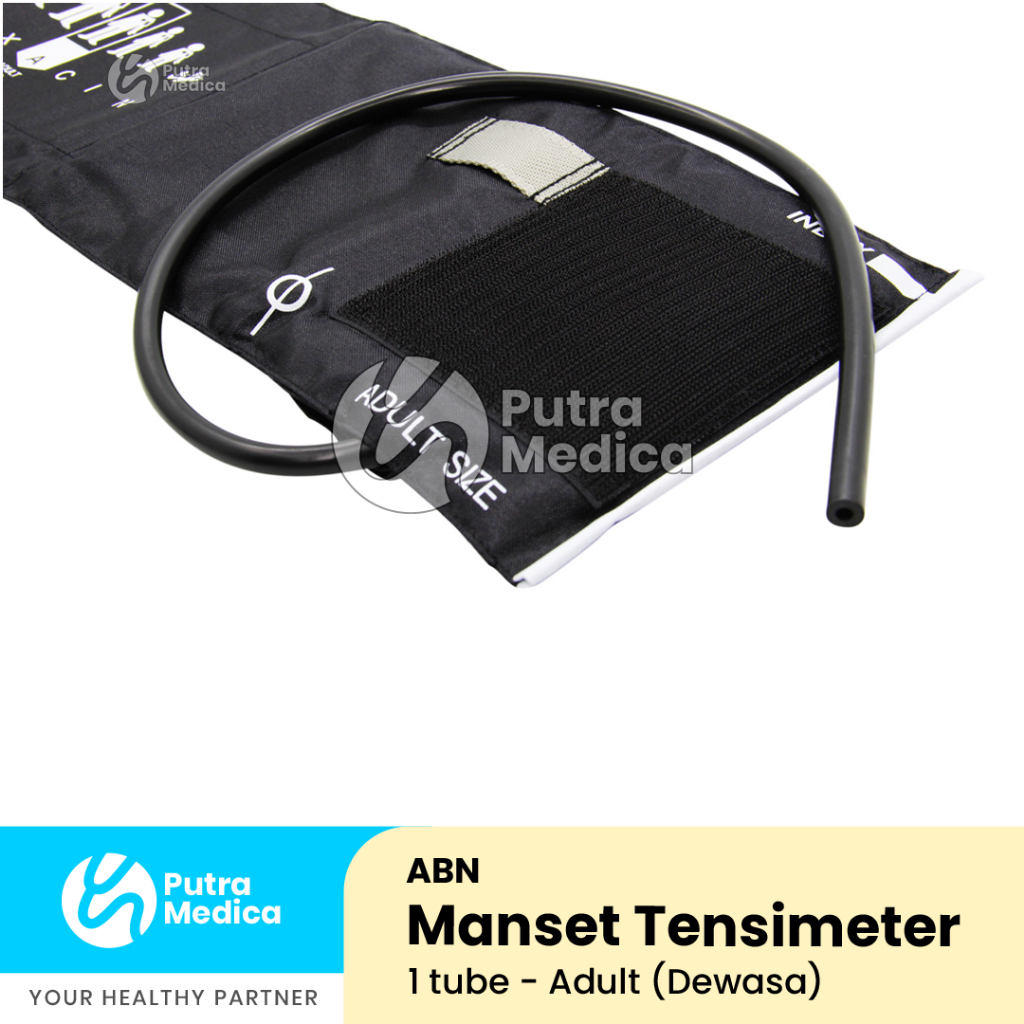 Jual ABN Manset Tensimeter 1 Selang Dewasa / Nylon Cuff / Sparepart ...