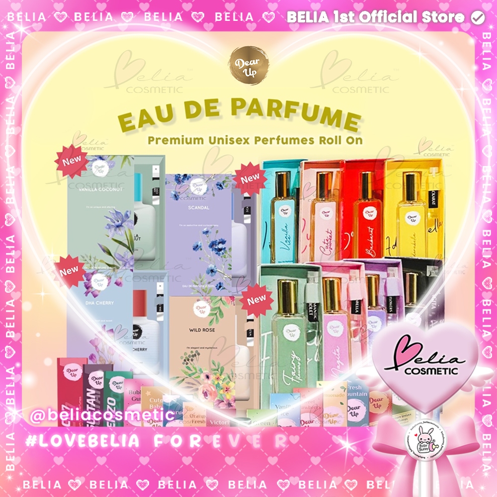 Jual BELIA DEAR UP Parfum Parfume Perfume Premium Unisex Roll On 20 ...
