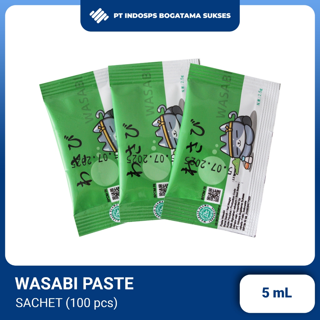 Jual Wasabi Paste Sachet | Wasabi Paste 5 ml | Shopee Indonesia