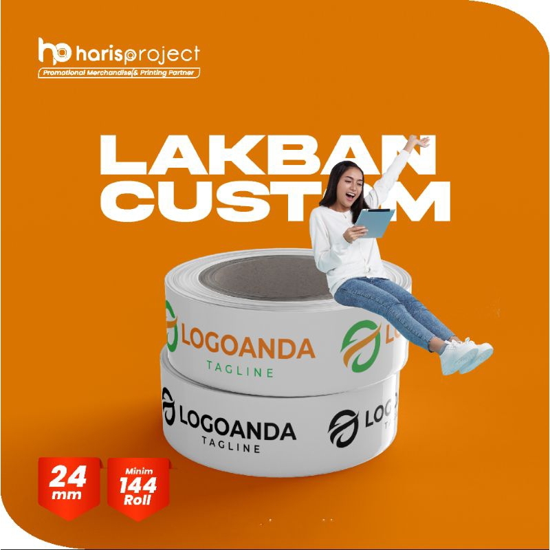 Jual Custom Lakban 24mm x 90Yard | Shopee Indonesia