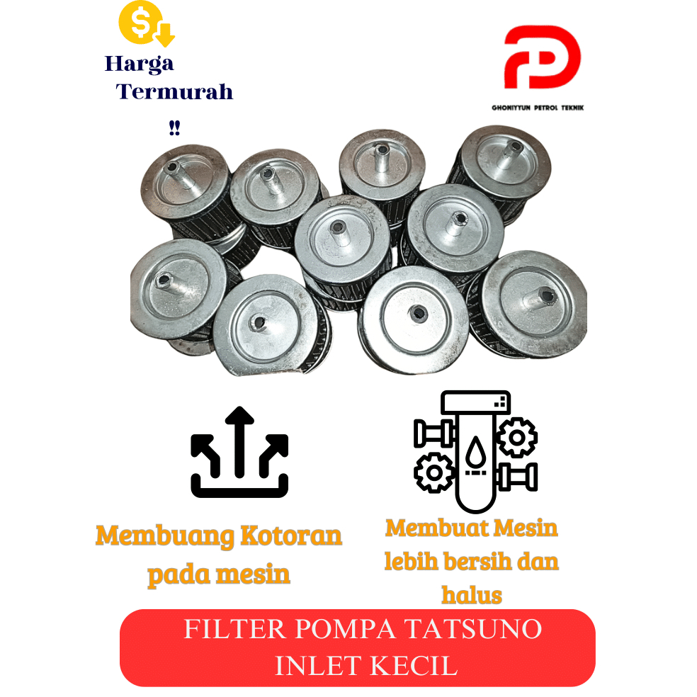 Jual FUEL FILTER POMPA TATSUNO INLET KECIL | Shopee Indonesia