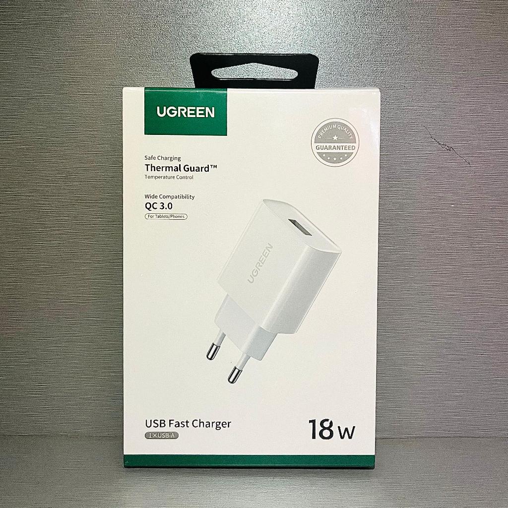 Jual UGREEN Charger 18W Fast Charging 3.0 Port USB | Charger UGREEN 18 ...