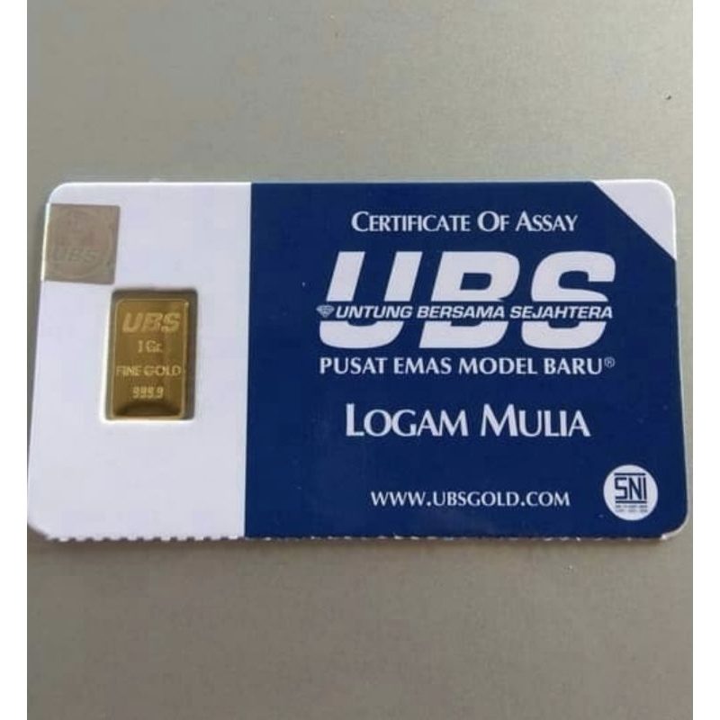 Jual Emas UBS 1 Gram | Shopee Indonesia