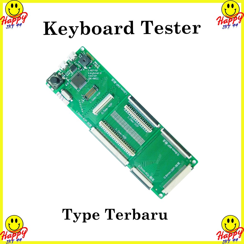Jual [ HAPPY JKT 99 ] 2023 KEYBOARD TESTER LAPTOP NOTEBOOK UNIVERSAL ...