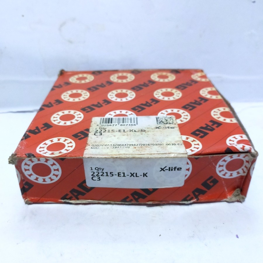 Jual BEARING 22215 E1 XL C3 FAG (AS LURUS) | Shopee Indonesia