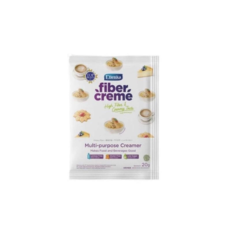 Jual Ellenka Fiber Creame Multi-Purpose Creamer 20g | Shopee Indonesia