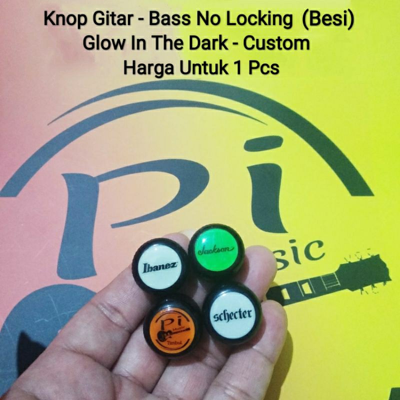 Jual Knop Gitar - Bass. Glow In The Dark. Bisa Custom | Shopee Indonesia