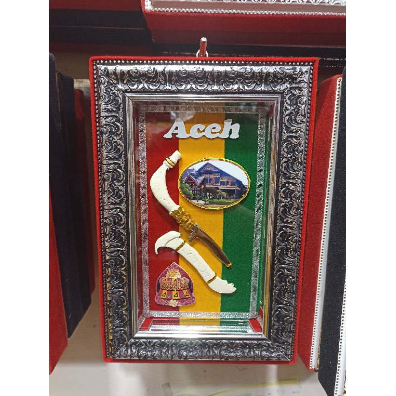 Jual Bingkai hiasan dinding motif khas Aceh / Hiasan dinding bingkai ...