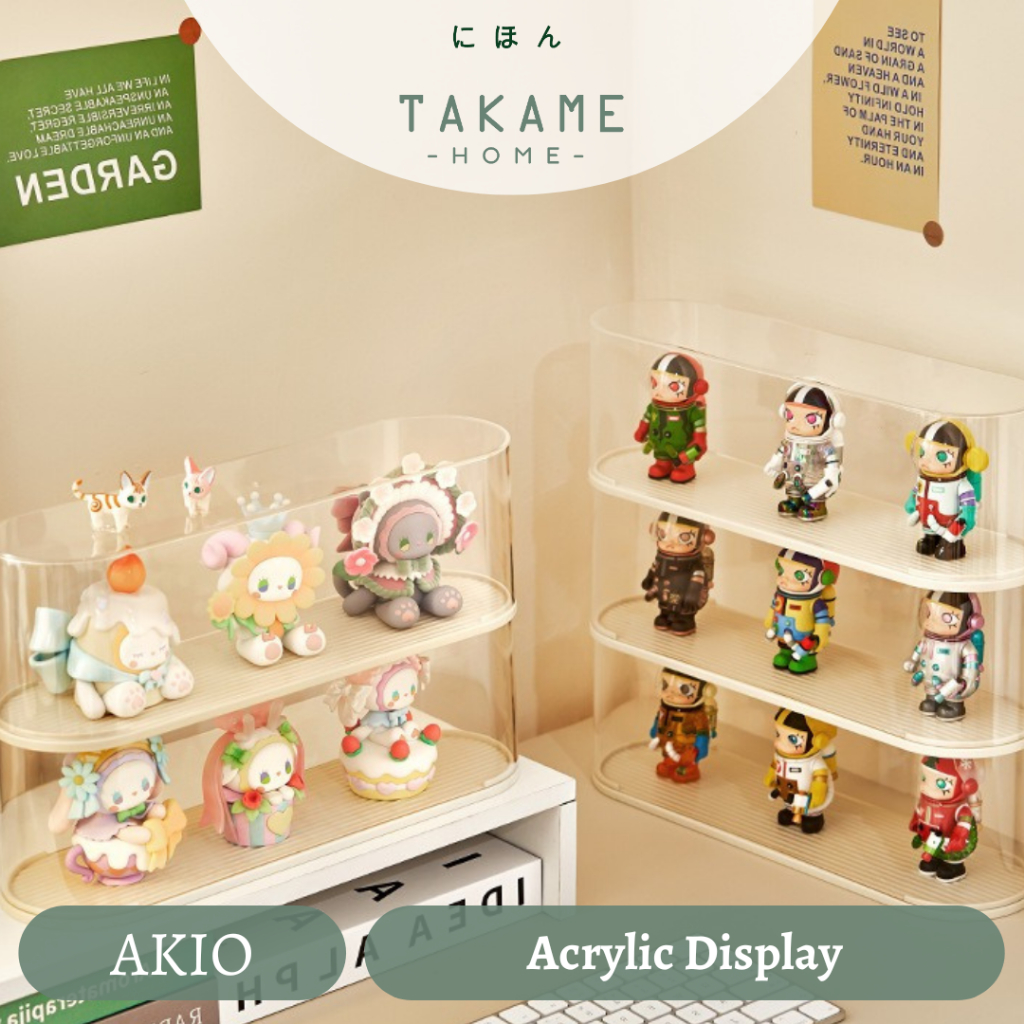 Jual |TAKAME| AKIO Rak Mainan Pop Mart Minimalis Modern Cover Toys ...