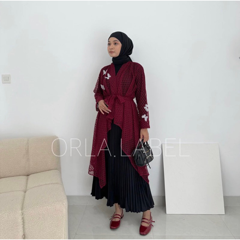 Jual Nabie Lace Outer / outer kondangan / outer kekinian / outer simple ...