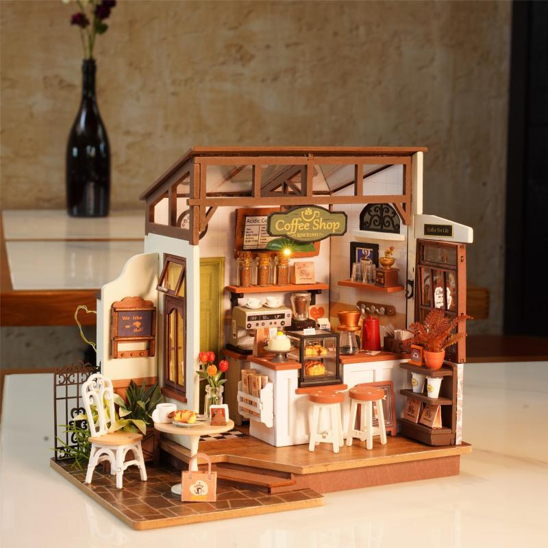 Jual Rolife Slow Life Café DIY Kit - Original dan Lengkap untuk ...