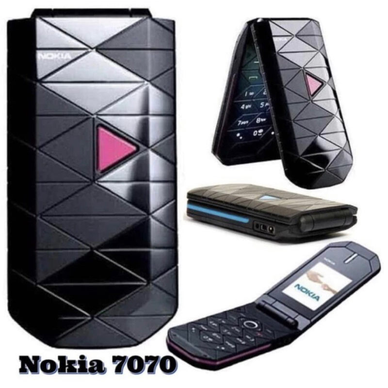 Jual Hp NOKIA 7070 Model Flip Dengan Warna Bagus Dan Murah | Shopee ...