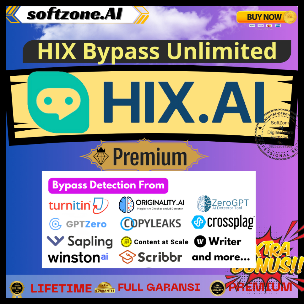 Jual HIX.AI { Bypass } Unlimited Plan Subscription | Humanize AI ...