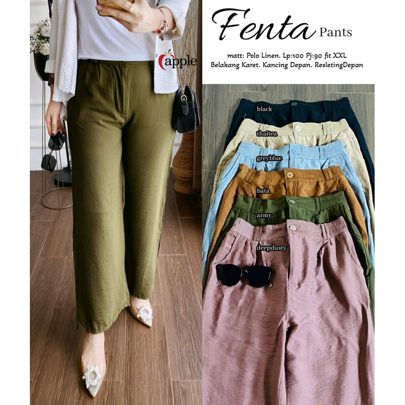Jual WALA / SAGA / FENTA PANTS by Apple | Shopee Indonesia