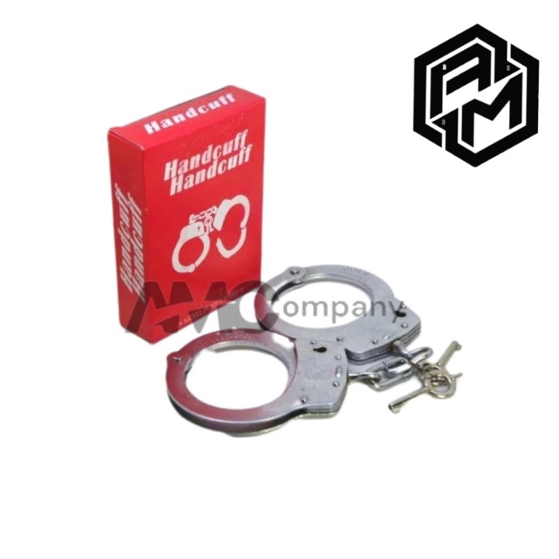 Jual BORGOL TANGAN HANDCUFF / BORGOL POLISI BORGOL SECURITY/HANSIP ...