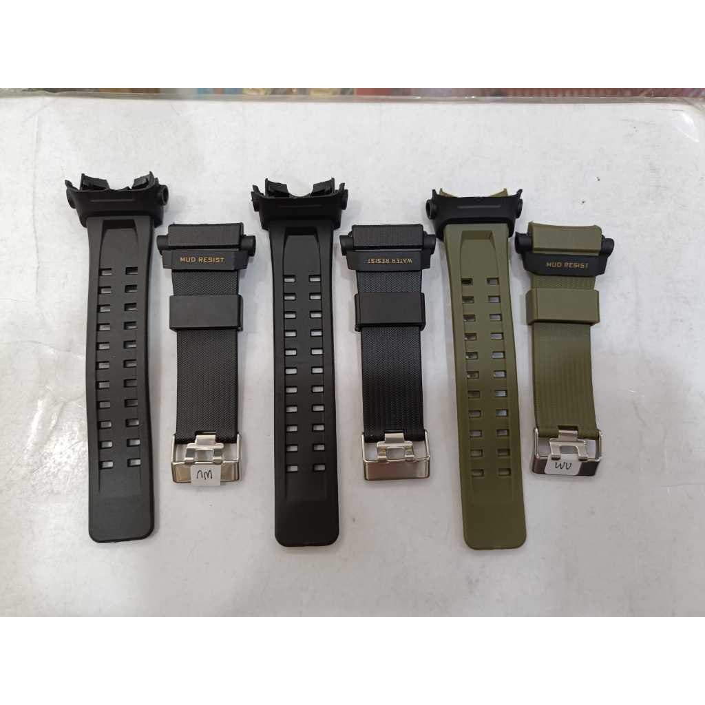 Jual strap rubber jam tangan digitec - gshock / tali karet jam tangan ...