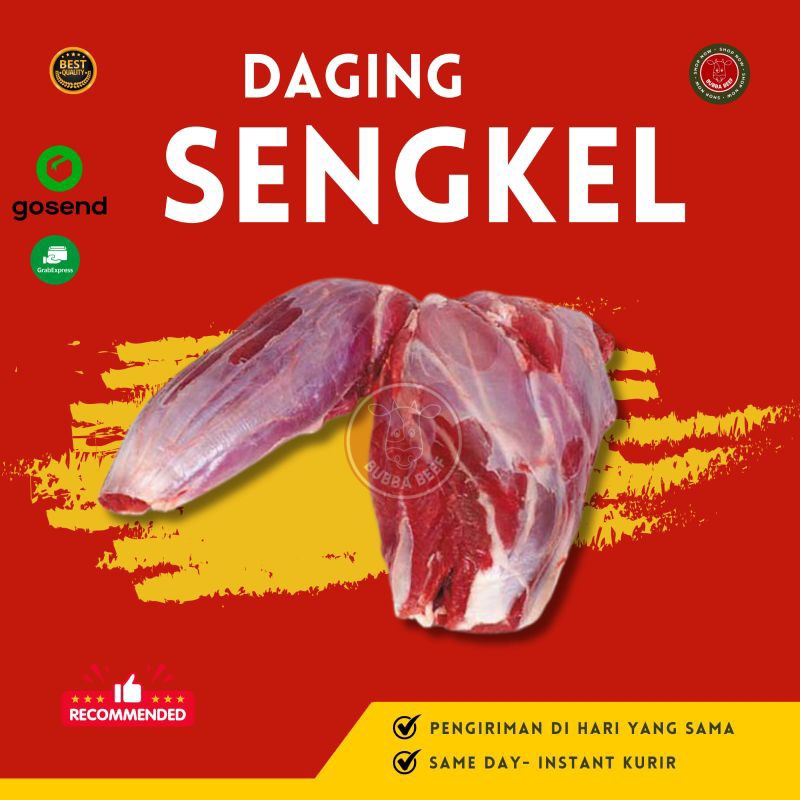 Jual Daging Sengkel Sapi Premium 500gr | Daging Semur Sapi | Daging ...