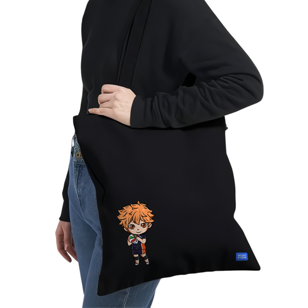 Jual Otaku Studio - Tas Totebag Kanvas Anime Haiyuu Hinata Shoto Chibi ...