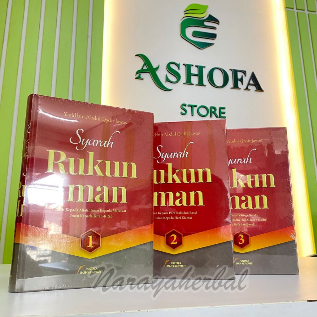 Jual Syarah Rukun Iman 3 Jilid Plus Box Ustadz Yazid Original Pustaka Imam Syafii | Shopee Indonesia