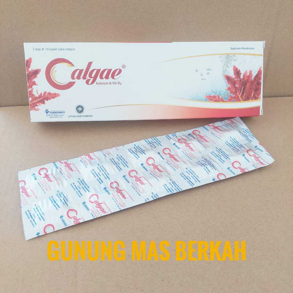 Jual Calgae Kaplet - kalsium dan vitamin D3 pada masa kehamilan ...