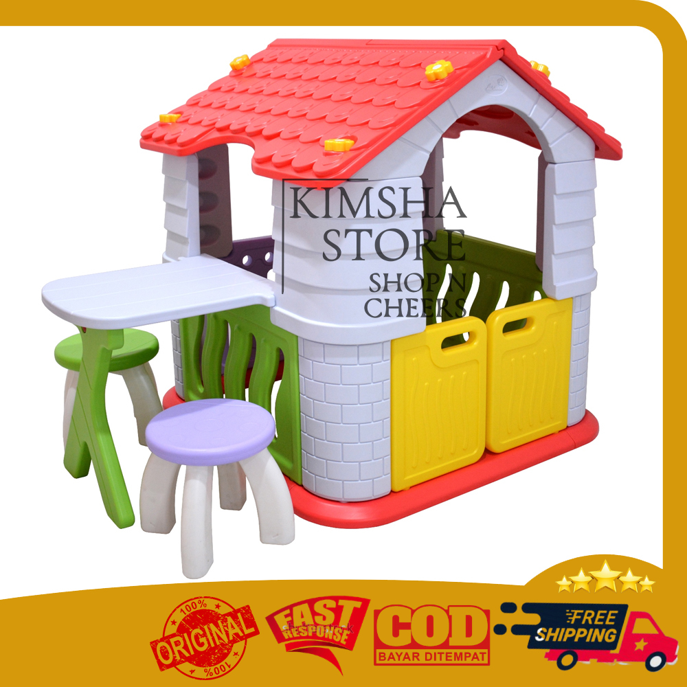 Jual Labeille ID Dream House with Table & Chair Set Mainan L'abeille Edukatif Mainan Anak Rumah ...
