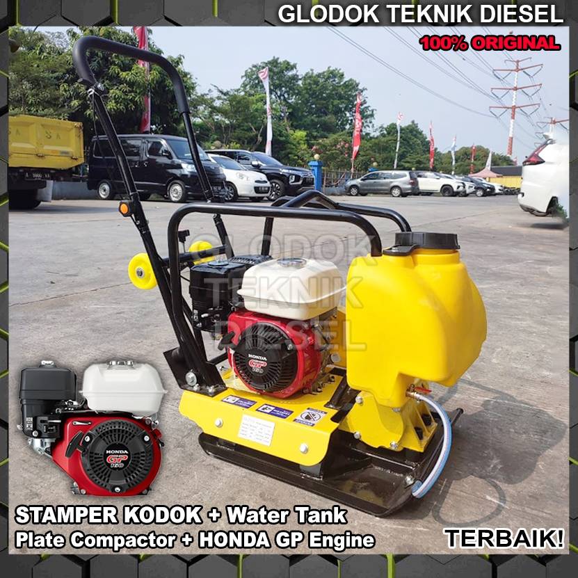 Jual Mesin Stamper Kodok Tangki Air + HONDA GP160 C 90T Engine Bensin ...