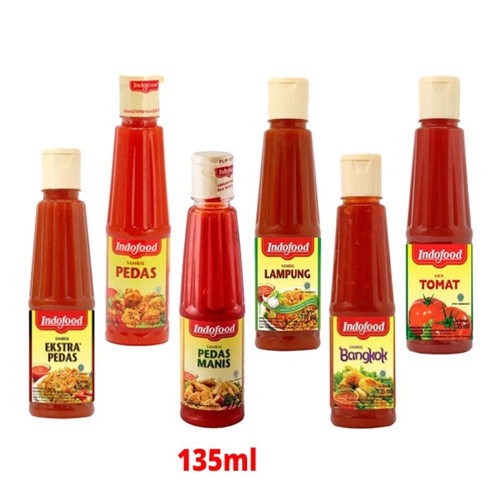 Jual Saus Indofood Botol 135ml Varian Rasa | Shopee Indonesia